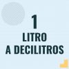 Como pasar 1 litro a decilitros [1 l a dl]
